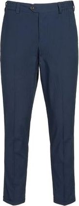 PT01 Pantalon slim &agrave; taille &eacute;lastiqu&eacute;e en coton