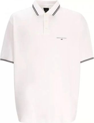 A|X Armani Exchange Homme, Tops, Beige, Taille: L Polo Coupe Standard