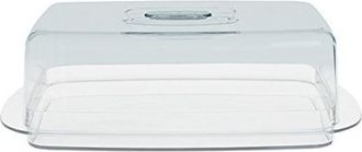 Excelsa Excèlsa Rainbow Käseglocke & Weiß, 30 x 17 x 10