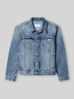 Calvin Klein Jeans Regular Fit Jeansjacke aus reiner Baumwolle
