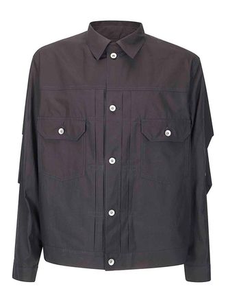sacai Veste Casual - Noir