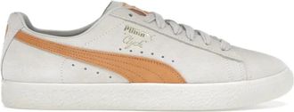 Puma Low-Top Sneaker - Puma Clyde OG Frosted Ivory Clementine - Gr. 40,5 (EU) - in Wei&szlig; - f&uuml;r Damen