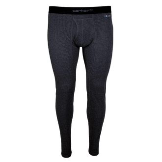 Carhartt Work in Progress Mittelschwere Herren-Unterhose aus 100% Baumwolle, Schwarz meliert, Large Hoch