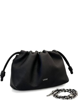 Loewe Mittelgro&szlig;e Flamenco Clutch - Schwarz