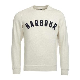 Barbour Vintage Logo Crew Sweatshirt - - Sweatshirts & Hoodies - Herren - Beige - XL