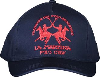La Martina Homme, Accessoires, Bleu, Taille: ONE Size Aoi Cap