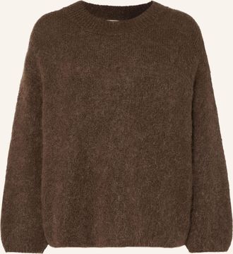 Herrlicher Pullover Mia Lora Mit Mohair braun