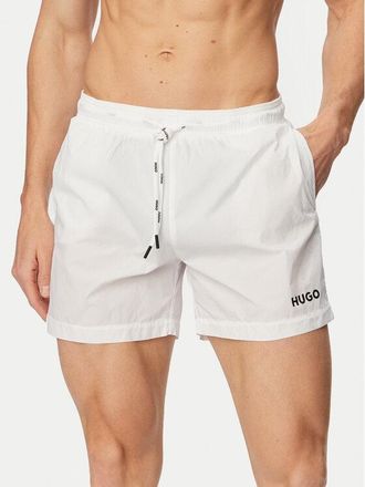 HUGO BOSS Badeshorts Haiti 50469312 Wei&szlig; Regular Fit