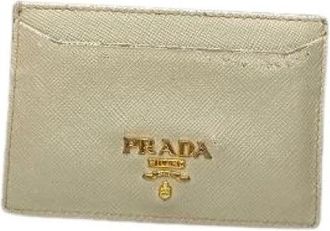 Prada Pre-owned Vintage Cardholder - Femme - Pre-owned - Blanc - Taille: ONE Size