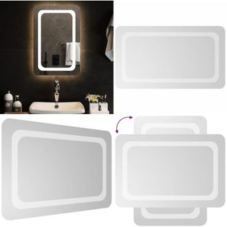 vidaXL LED-Badspiegel 40x60 cm - LED-Spiegel - Kosmetikspiegel