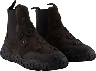 Cecilie Bahnsen Womens Cbblanca Flora Sneakers - Cecilie Bahnsen Leather Brown Calfskin Shoes