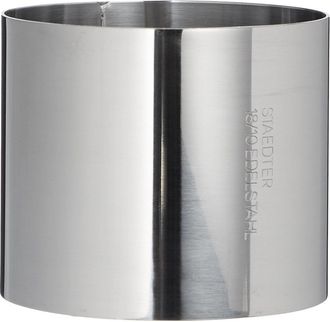 Städter 624832 Desserting, Rund, Edelstahl, Silber, 7 x 7 x 6 cm