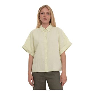 HUGO BOSS Bisenas Leinenhemd - - Blouses & Shirts - Damen - Gr&uuml;n - M