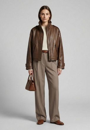 Ricano Lederjacke Debora Handgefertigt aus echtem Leder