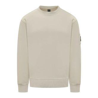 Moose Knuckles Homme, Sweatshirts et sweats &agrave; capuche, Blanc, Taille: L Hartsfield Crewneck SweaT-shirt