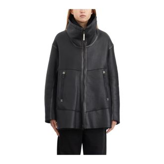 Isaac Sellam Experience Wendbare Oversized Mantel - - Jackets - Damen - Schwarzk - XS