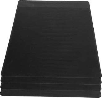 BESPORTBLE 4 St&uuml;ck Pack Hitzebest&auml;ndige Silikon Tischsets Rechteckig rutschfest Faltbar Abwischbare Platzsets f&uuml;r Esstisch und K&uuml;che