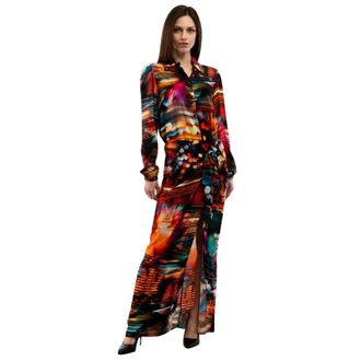 Moschino Femme, Robes, Multicolore, Taille: 38 FR Dazzle Viscose Dress