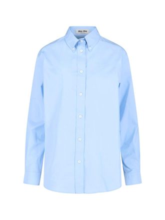 Miu Miu Hemd Aus Popeline