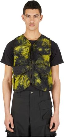 Nemen Homme, Vestes, Multicolore, Taille: S Tie-Dye Guard Vest