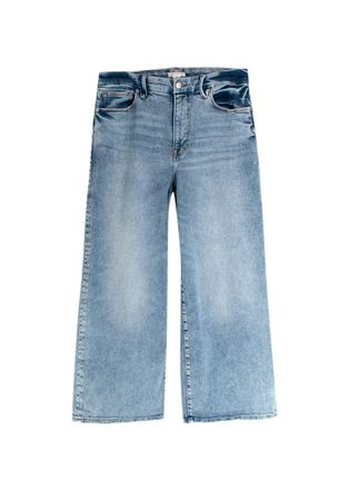 Good American Blue Light Wash Baggy Style Jeans Size XL