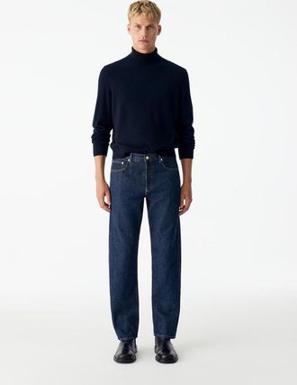 Arket OCEAN Loose Selvedge Jeans -Blau