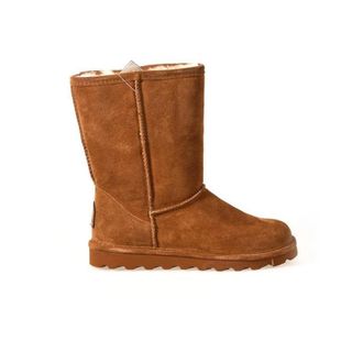 Bearpaw Kurze anthrazitfarbene Winterstiefel - - Shoes - Damen - Braun - 36 EU