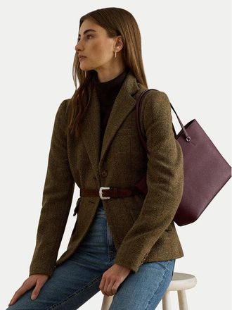 Lauren Ralph Lauren Handtasche 431924351026 Dunkelrot