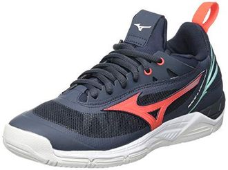 Mizuno Femme Wave Luminous Chaussure de Volleyball, Indiai Fierycoral2 Ice, 40 EU