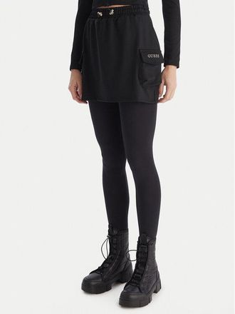 Guess Minirock V5YD04 KCX42 Schwarz Regular Fit