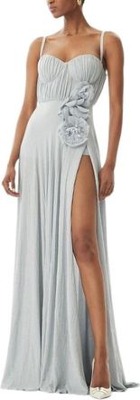 Elisabetta Franchi Femme, Robes, Bleu, Taille: 42 FR Ab-R22-52E2-V800 Gown