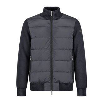 Roberto Ricci Design Wool Cash 7 Hybrid Duck Soft Knit - - Jackets - Herren - Blau - L