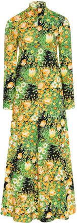 Rosetta Getty robe longue à col roulé - Vert