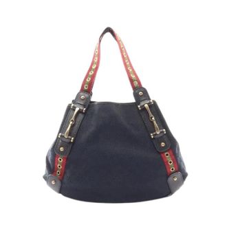 Gucci Pre-owned Horsebit GG Canvas Tote Bag - - Pre-owned - Damen - Schwarzk - ONE SIZE