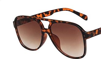 Generic Lunettes de soleil rétro Big Frame Street Shot pour hommes et femmes pour les vacances en plein air (couleur : B, taille : 1) 2026, G, Taille unique