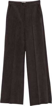 Emme Di Marella Emme DI Marella - Egizio Pantalon Large - Femme - Pantalons - Brun - Taille: 36 FR