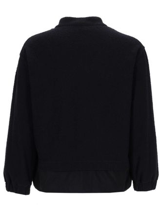 Moncler Zip-Up Polyester Cardigan - Blue
