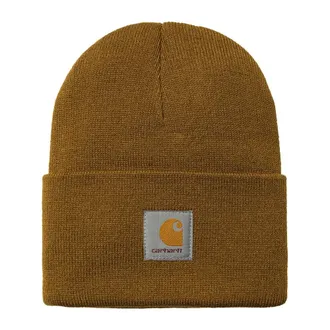 Carhartt Work in Progress Acrylic Watch Beanie - unisex - Accessoires - Brun - Taille: ONE Size