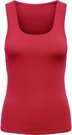 Only Damen Onlea S/L 2-Ways Fit Top JRS Noos, Racing Red, XXS