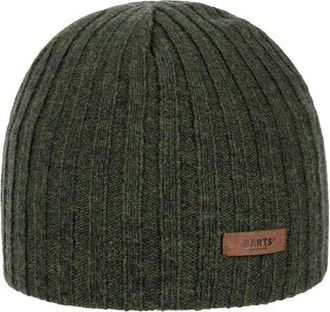 Barts Bonnet Haakon Lambswool Bonnet pour lhiver Bonnets d&eacute;contract&eacute;s (Taille Unique - Olive)