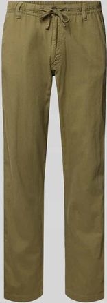 Jack & Jones Relaxed Fit Hose aus Baumwoll-Leinen-Mix Modell KANE