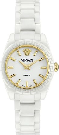 Versace Uhr - Quarz Analog Uhr Dv One Mini - Gr. unisize - in Weiß - für Damen