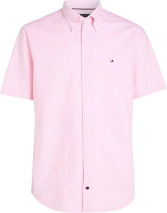 Tommy Hilfiger Herren Hemd CL-W OXFORD STRIPE SHIRT Regular Fit Kurzarm