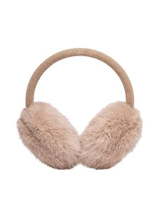 Codello Ohrensch&uuml;tzer Earmuffs aus weichem Teddy-Pl&uuml;sch Farbe beige