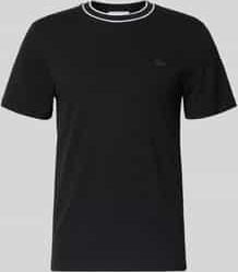 Lacoste Regular Fit T-Shirt aus Baumwoll-Mix