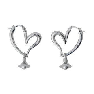 Vivienne Westwood Femme, Accessoires, Gris, Taille: ONE Size Emily Earrings