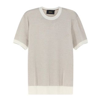 HUGO BOSS Herren, Strickwaren, Wei&szlig;, XLGr&ouml;&szlig;e
