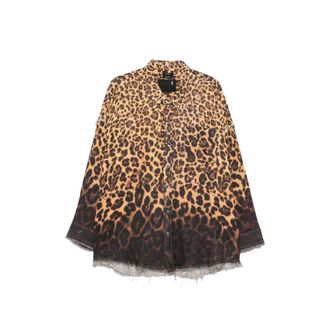 R13 Leopard-print Shirt