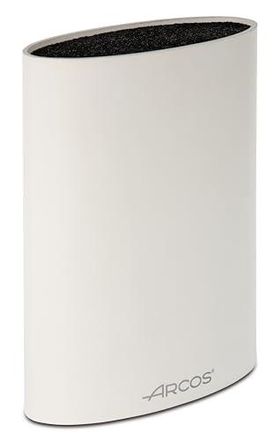 Arcos Blocs - Bloc Universel pour Couteaux jusquà 20 cm - Fait de Élastomère thermoplastique 220 x 160 x 65 mm - Couleur Blanc