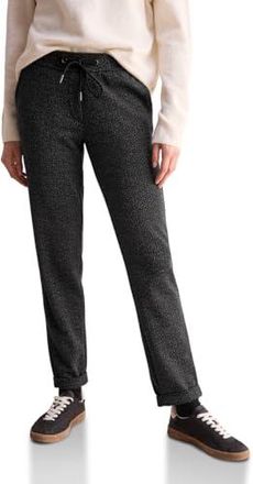 Cecil B378547 Pantalon Aspect Deux Tons, Noir, S / 30L Femmes